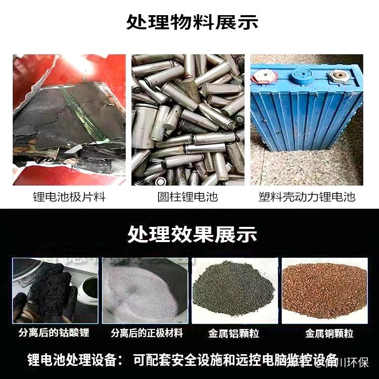 废旧锂电池怎么处理呢?报废锂电池破碎回收成套设备处理废弃电池回收率高达99 知乎