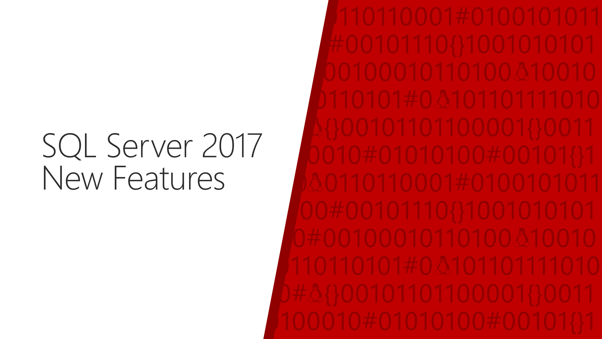 What’s new in SQL Server 2017 - 知乎