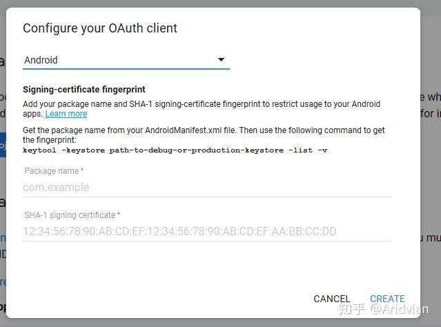 Android Google SignIn配置问题 - 知乎