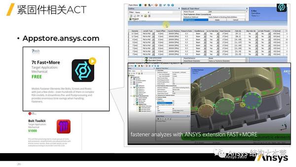 图解Ansys Mechanical 的紧固件分析技术 - 知乎