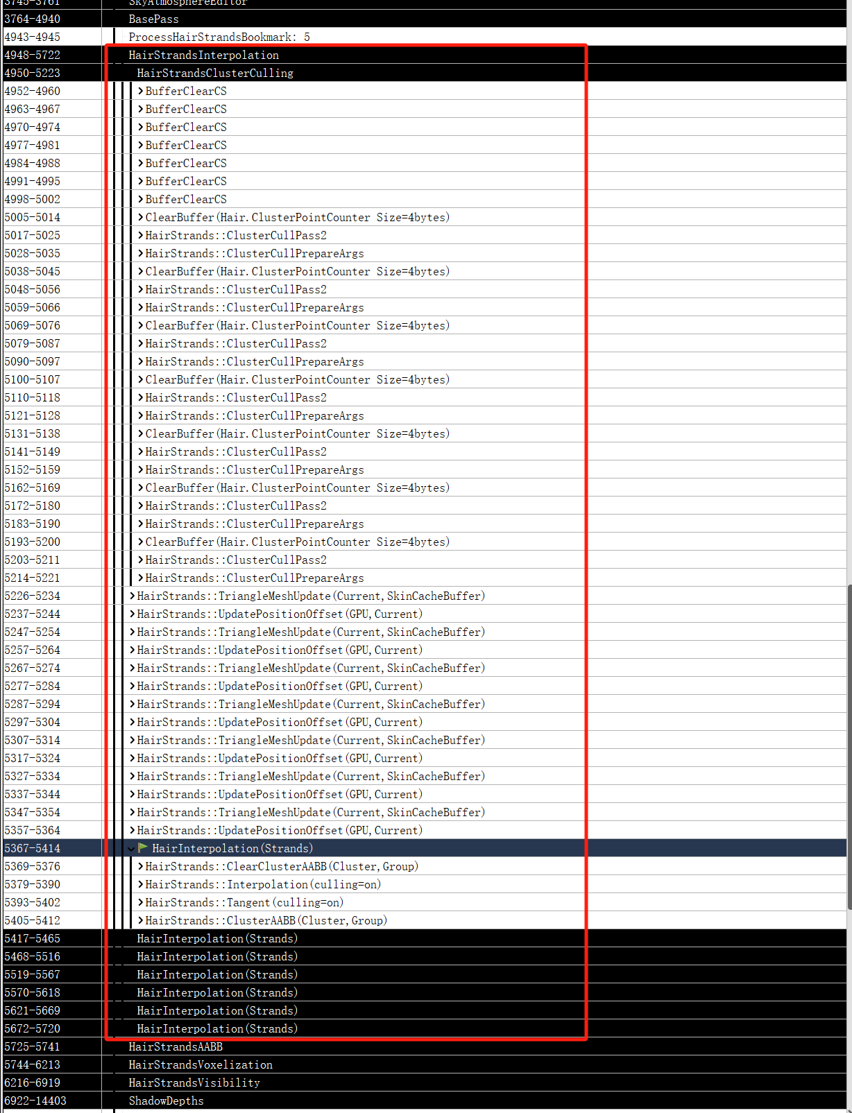 Strand-based 虚幻引擎毛发系统 Groom 模拟与渲染的原理机制源码剖析 - 知乎