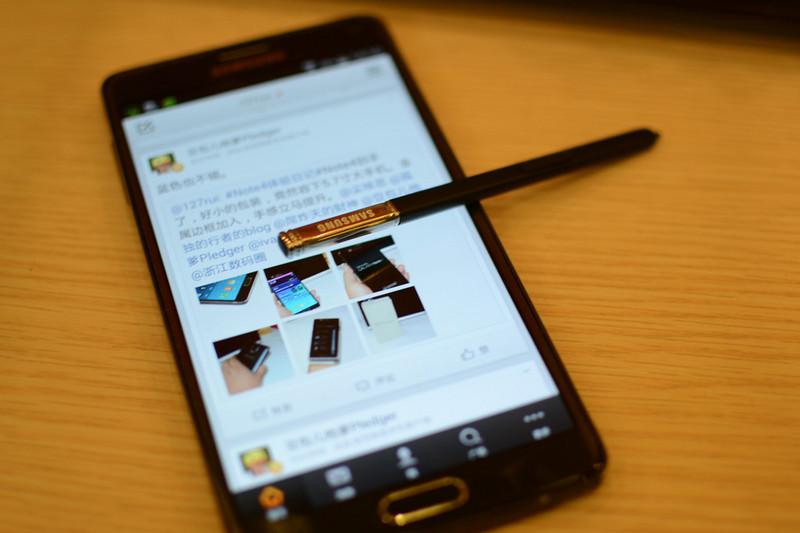 安卓旗舰三星Note4体验 - 知乎
