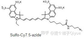 水溶性Cy7.5/5.5/3.5-叠氮，Sulfo-Cyanine7.5 azide激发发射波长是多少？ - 知乎