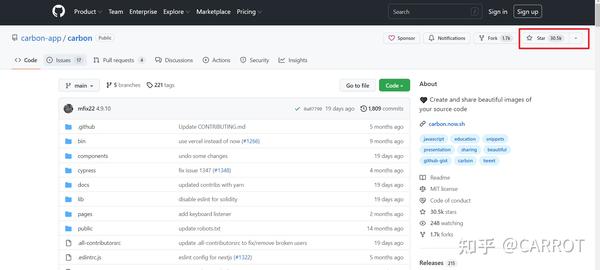 代码生成图片——carbon - 知乎