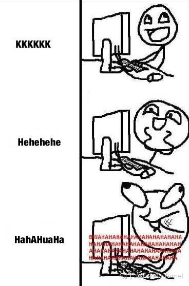 为什么巴西网友用“kkkk”来表达“哈哈哈哈”？ - 知乎