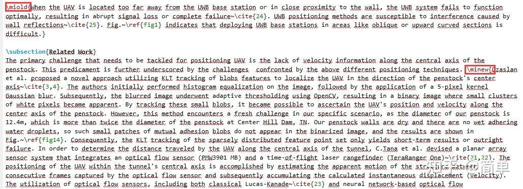 IEEE Tran 的 \hl{}中包含引用参考文献或者图会报错 - 知乎