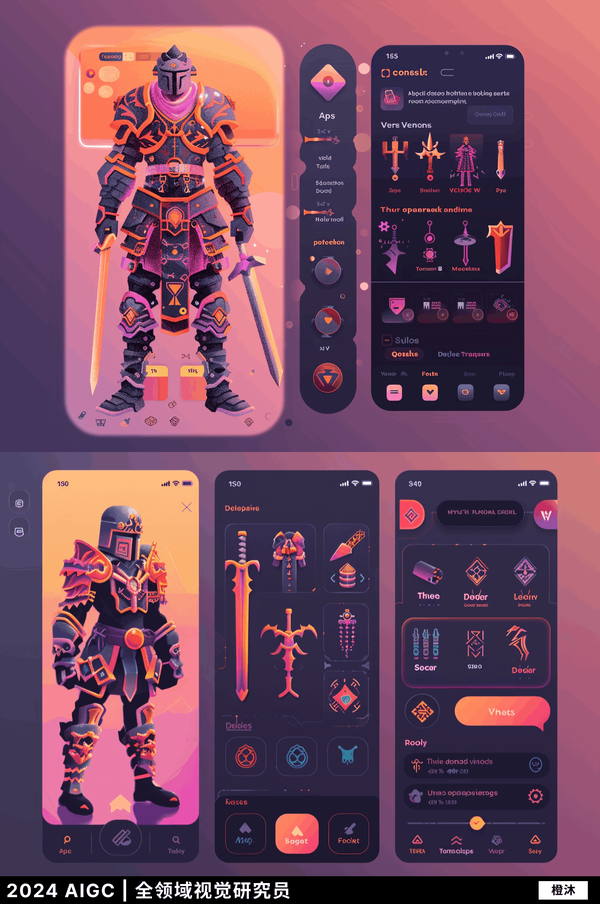 9 款 AIGC 游戏角色 UI 风格探索，哪款能戳中你的心？ - 知乎