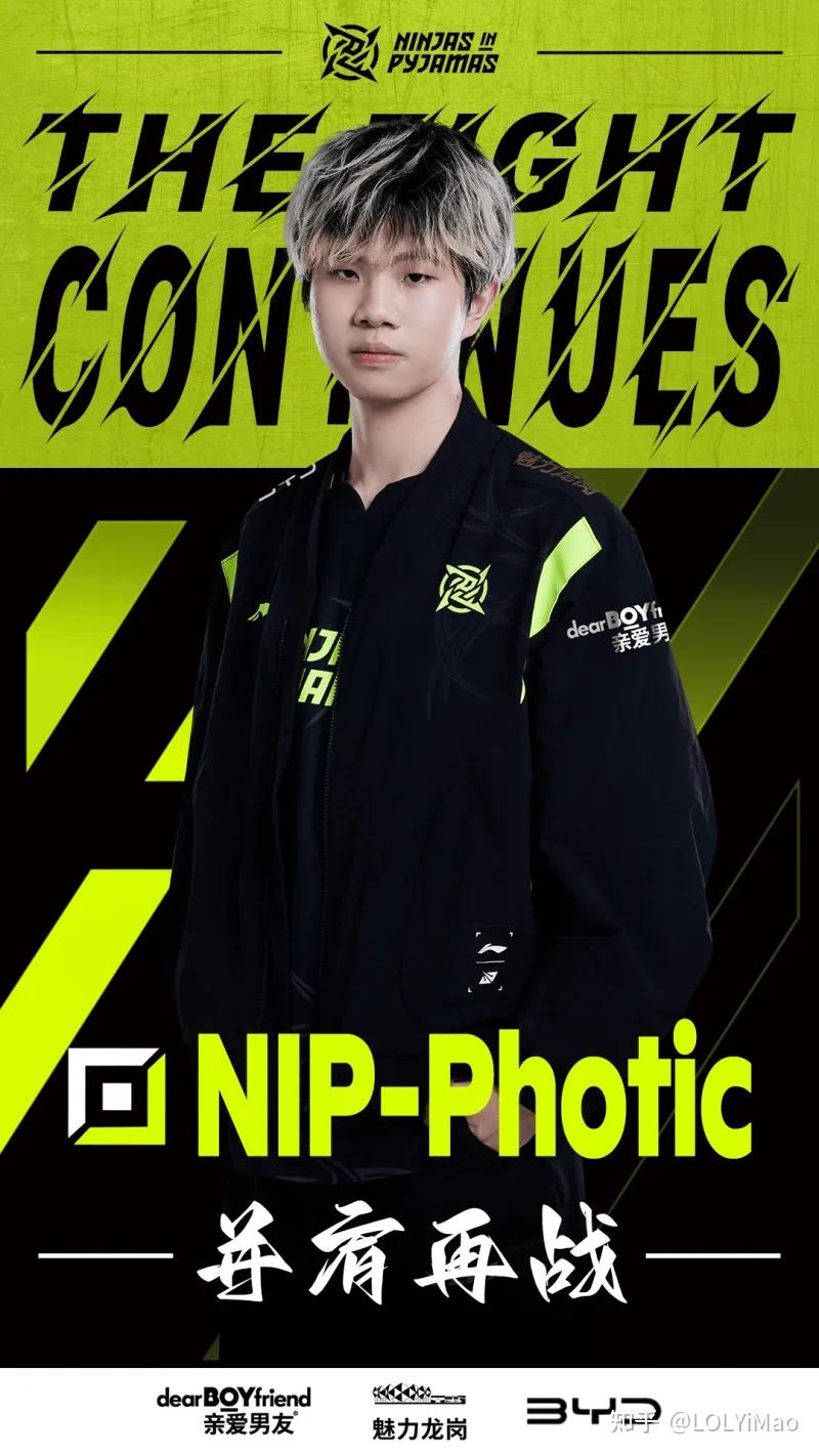 NIP官推新赛季大名单：保留下路双人组，更换上中野 - 知乎