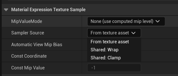 Material 中的 Sampler Source 是什么？ - 知乎