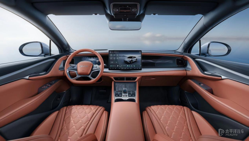 比亚迪海狮07EV内饰官图发布 搭载DiLink 100智能座舱 - 知乎
