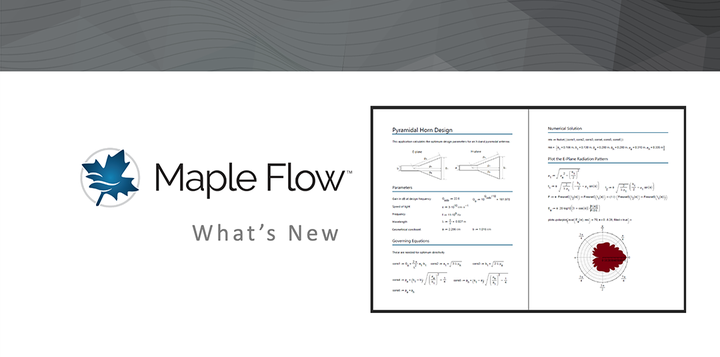 Maple Flow 2022.2 版功能介绍 - 知乎