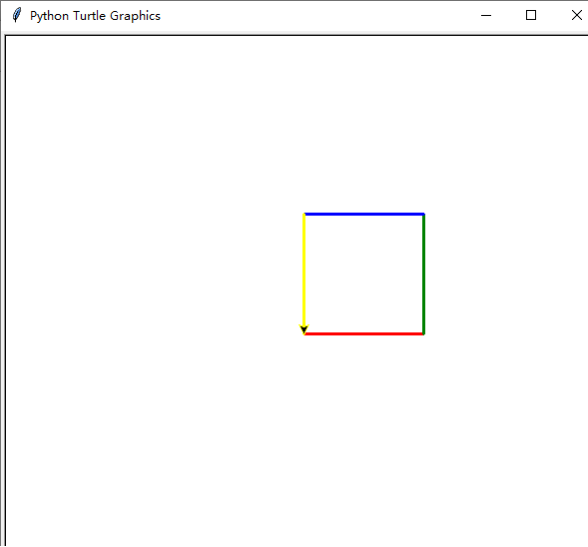 Python如何利用turtle绘制正方形 - 知乎