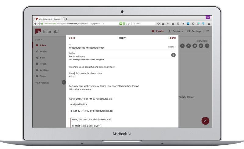加密邮件服务 Tutanota 现在有桌面应用了 - 知乎