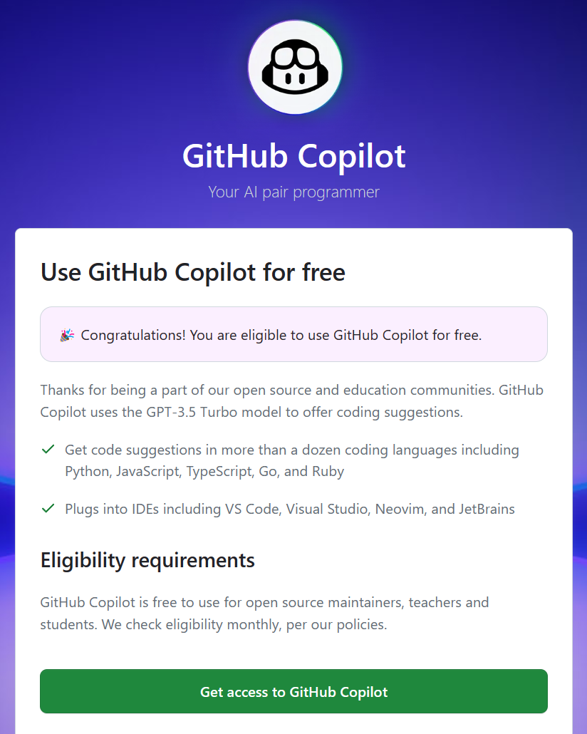 github copilot学生认证（全网最好） - 知乎