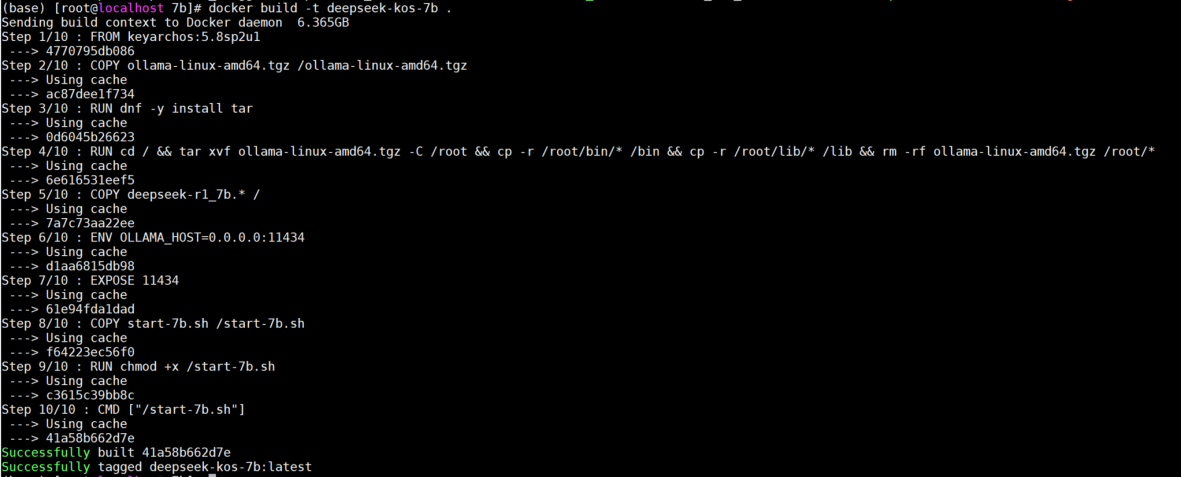 基于CPU的deepseek容器镜像制作与使用 | KeyarchOS(KOS) - 知乎