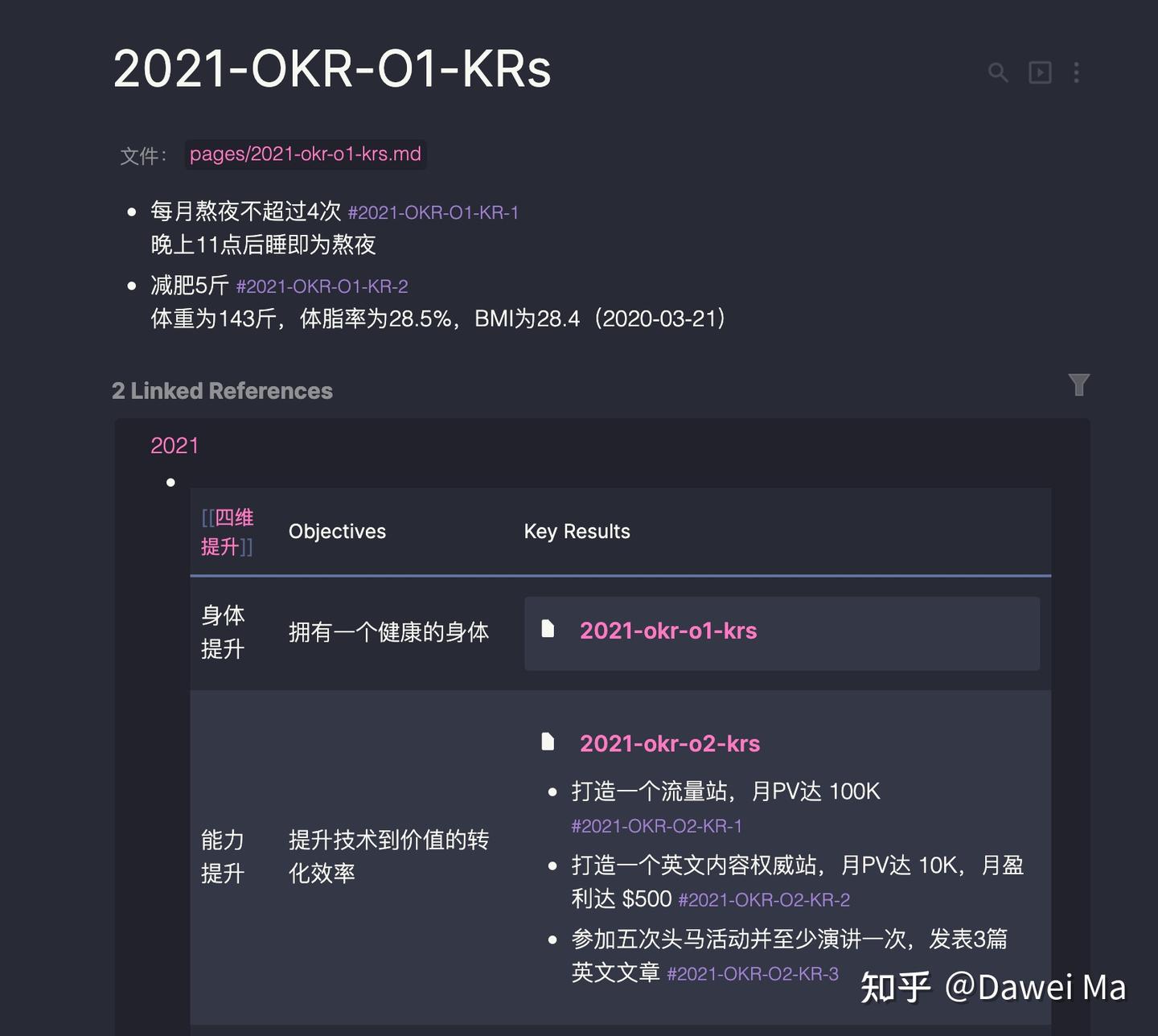 OKR + GTD + Note => Logseq - 知乎