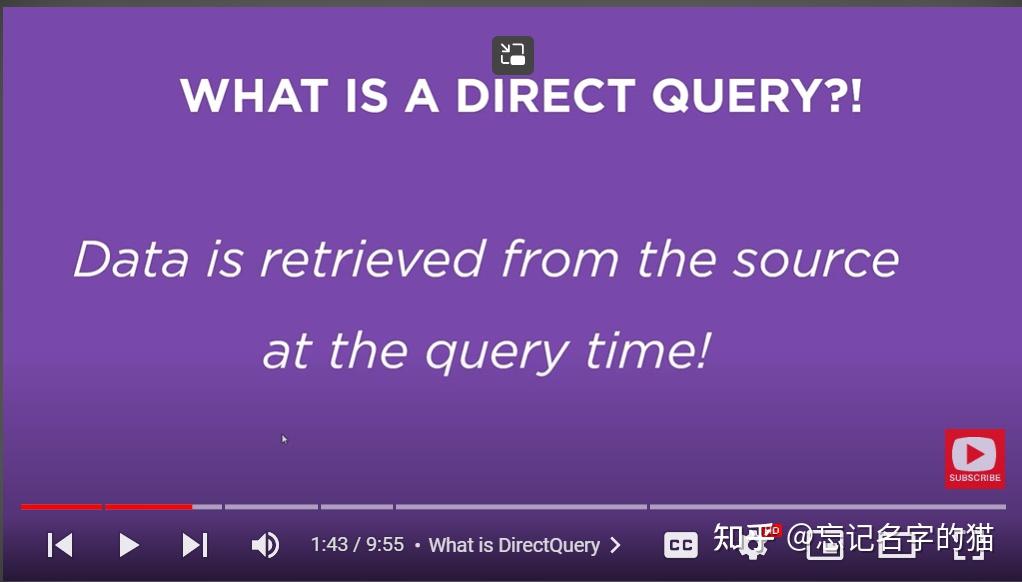 DP500 - Direct Query - 知乎