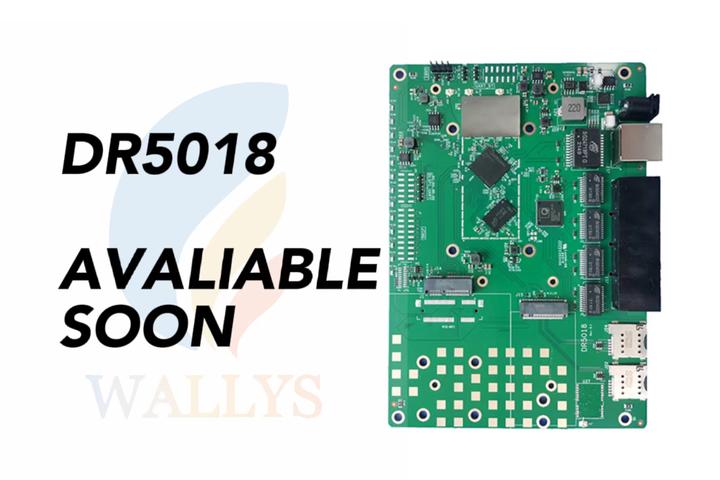 Industrial wifi6 router|IPQ5018|wallystech router with QCN6102 QCN6022 ...