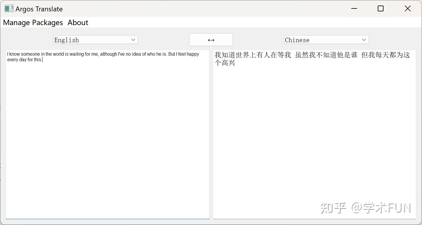重磅！Argos Translate 开源翻译神器来袭！30+ 种语言，离线也能翻，再也不怕泄露隐私啦！ - 知乎