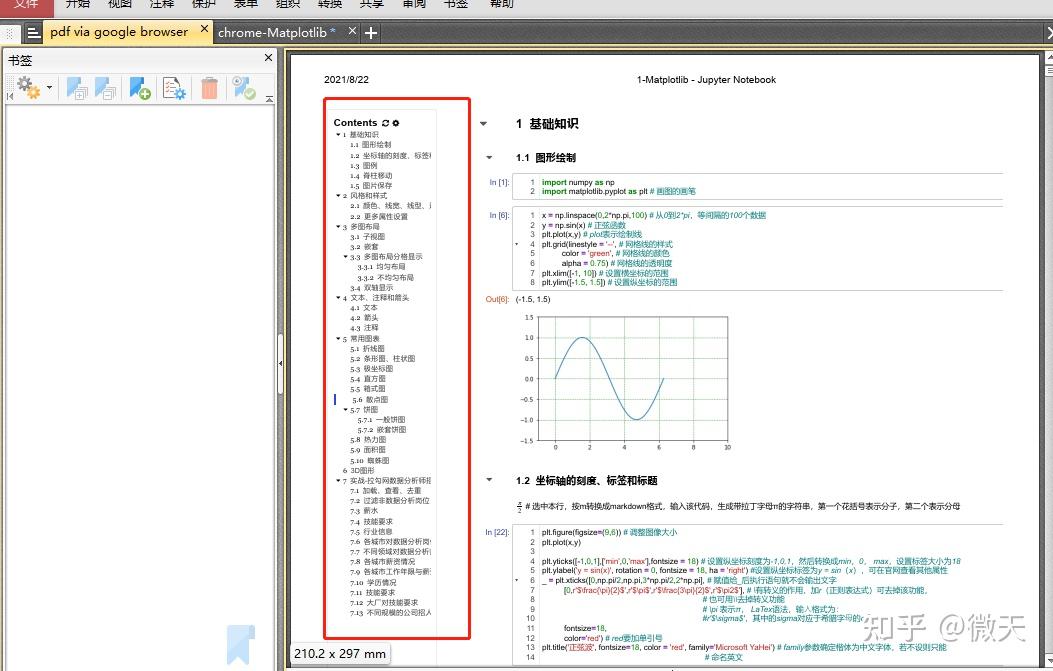 （最新最详细）Jupyter Notebook导出带中文字体和书签的PDF的五种方法 - 知乎