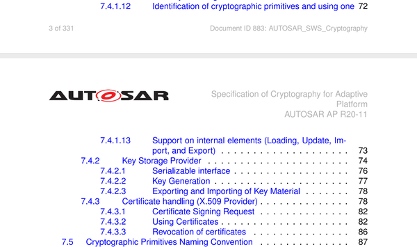 不知道如何阅读AUTOSAR AP文档？赶紧上车！ - 知乎