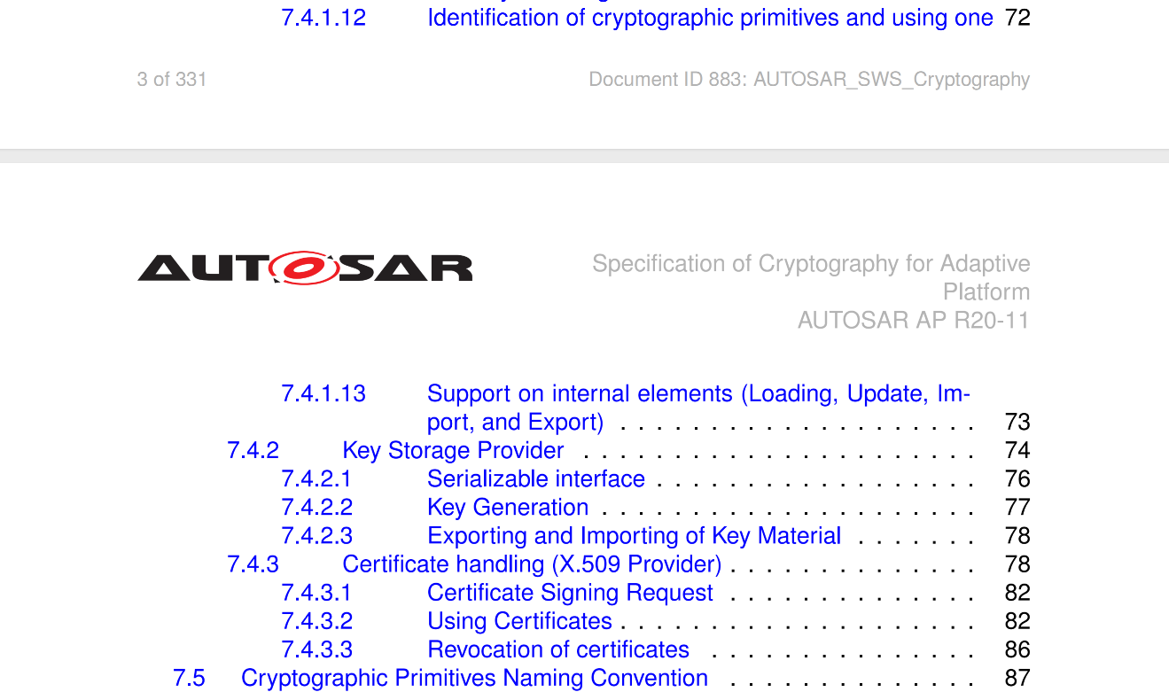 不知道如何阅读AUTOSAR AP文档？赶紧上车！ - 知乎