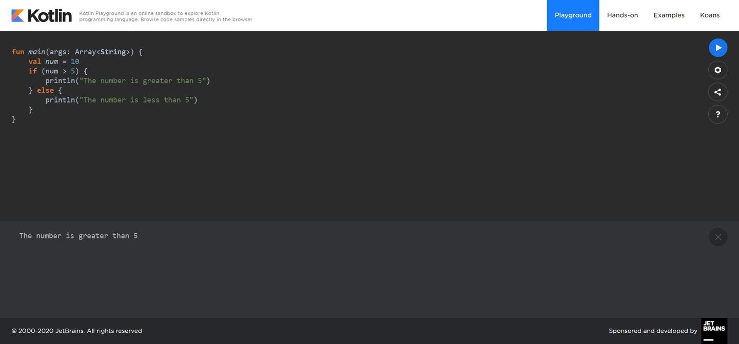 Kotlin 03.if - else表达式示例 - 知乎