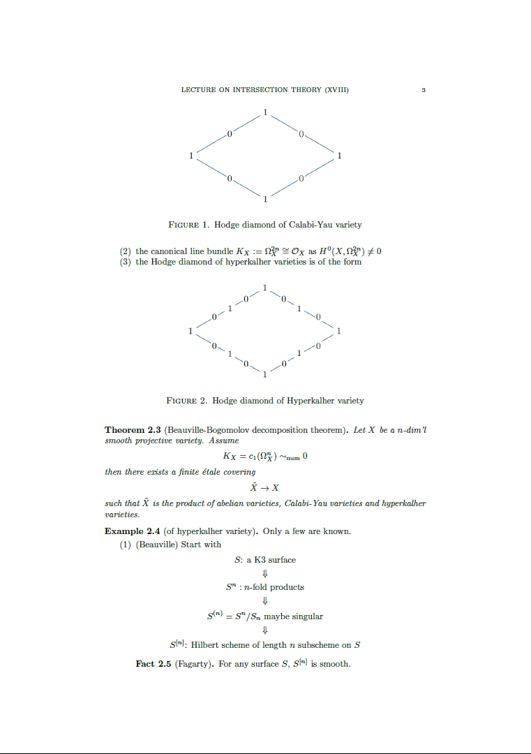 Notes on Intersection Theory (Ending) - 知乎