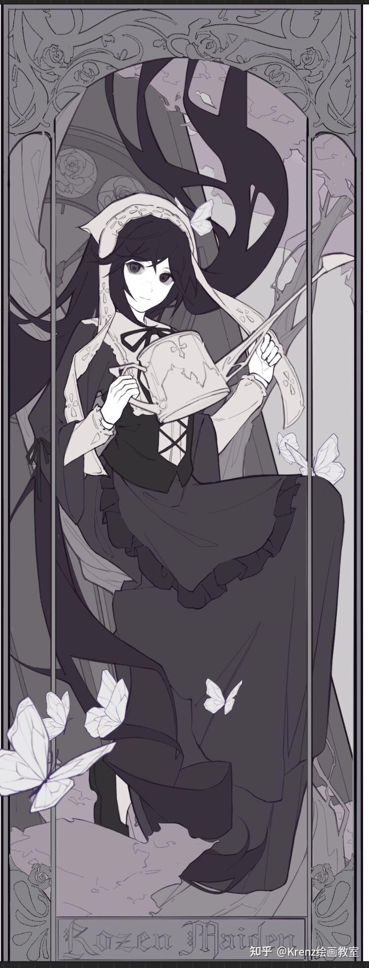 Krenz绘画教室【优秀作业心得】动态与构成-0108 - 知乎