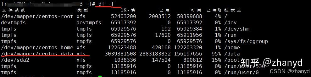 CentOS7 GPT格式磁盘扩容，亲测有效~ - 知乎