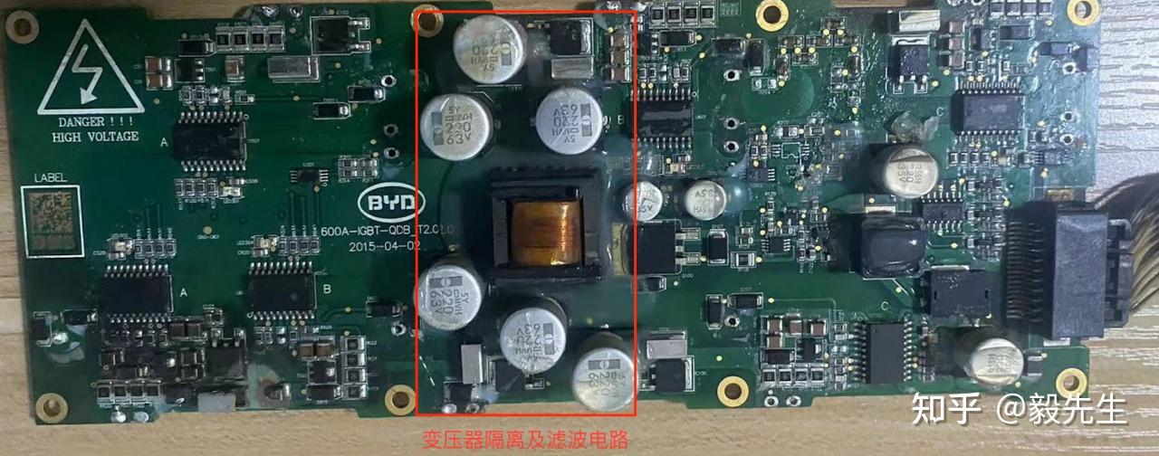 比亚迪秦混动版电机控制器电路分析 - 知乎