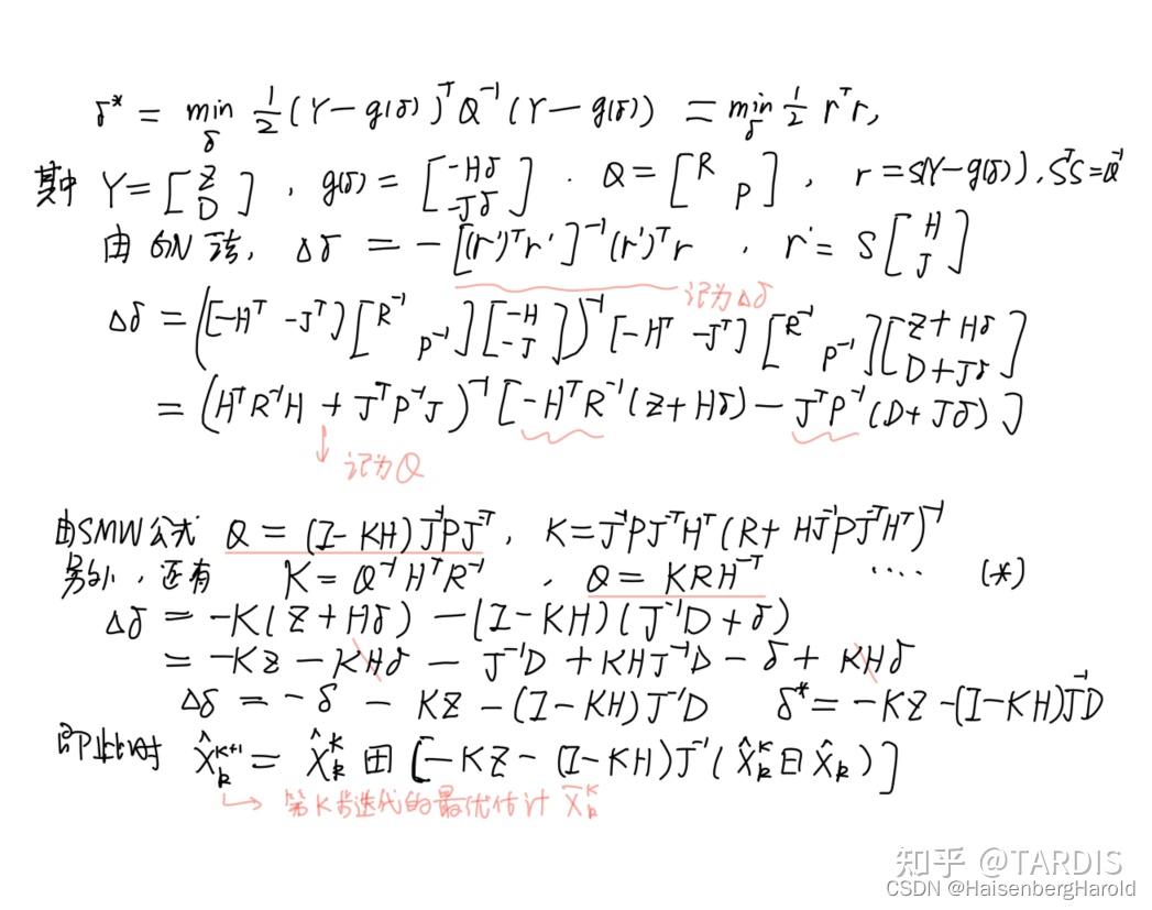 FAST-LIO2简明公式推导 - 知乎