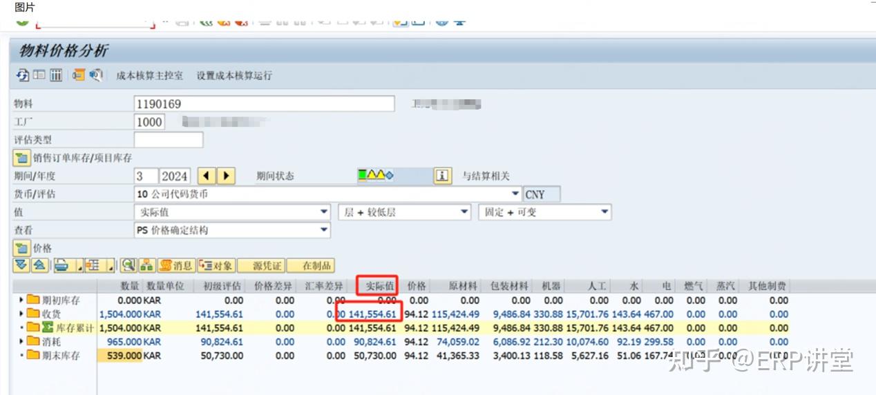 SAP事务代码CKM3取值分析 - 知乎