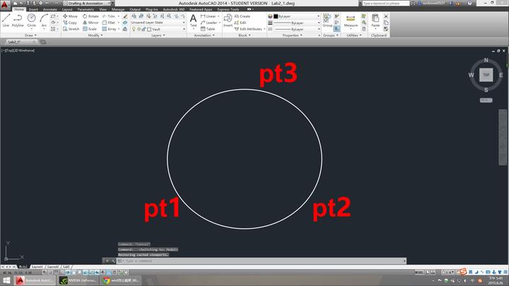 Auto Lisp画图（B）画圆 - 知乎