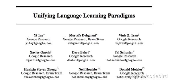 PLM 大模型最新统一范式-Unifying Language Learning Paradigms - 知乎