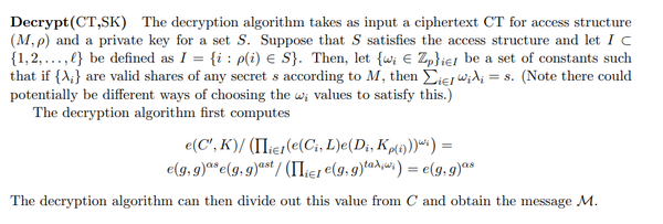 CP-ABE（Ciphertext-Policy Attribute-Based Encryption）学习总结 - 知乎