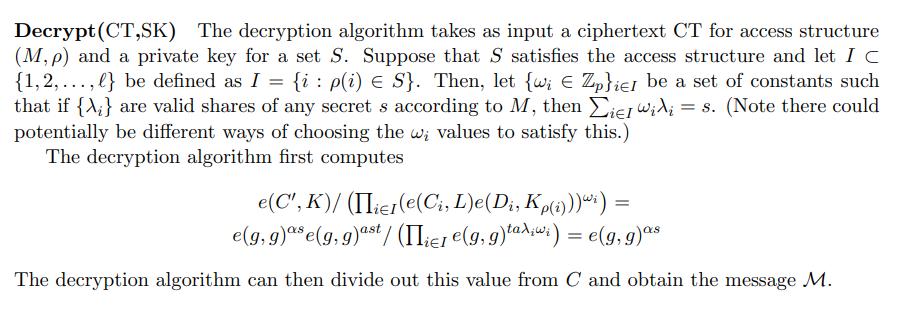 CP-ABE（Ciphertext-Policy Attribute-Based Encryption）学习总结 - 知乎