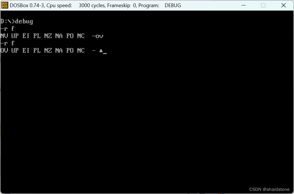 Dos的debug工具的简单使用(2023.9.7) - 知乎