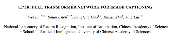 image caption | FULL TRANSFORMER NETWORK FOR IMAGE CAPTIONING - 知乎