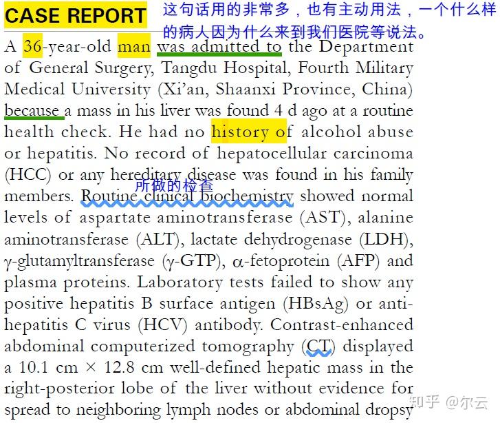 SCI写作篇之如何写好一篇Case report - 知乎