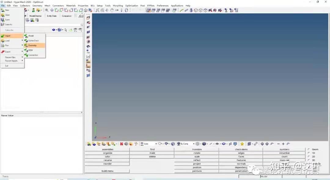 hypermesh仿真简介-前处理 - 知乎