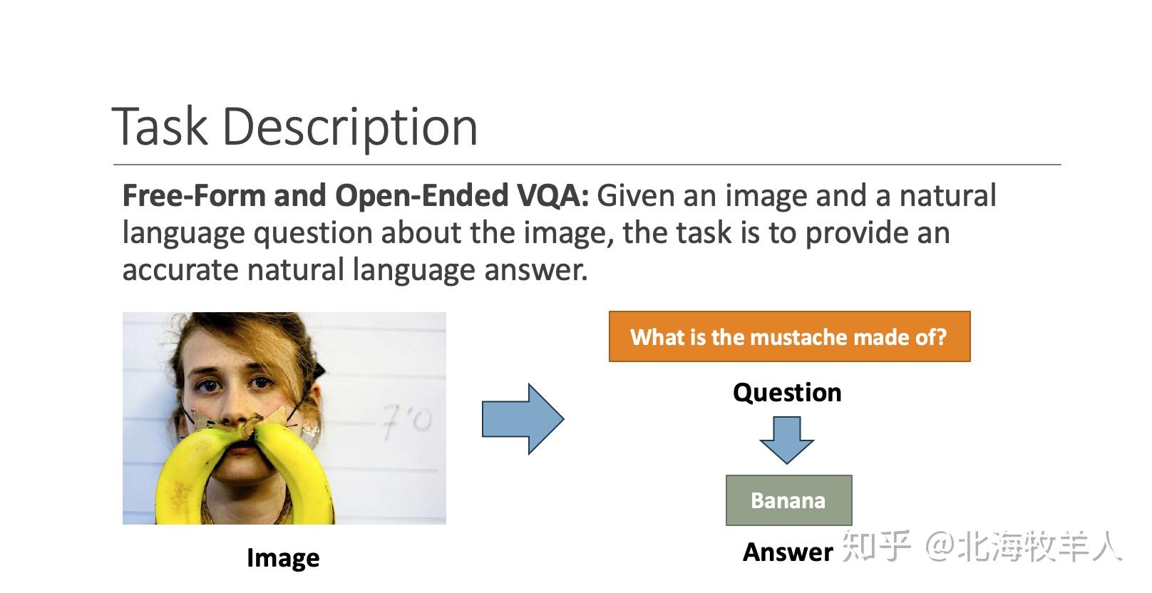 Visual Question Answering 简介 + 近年文章 - 知乎
