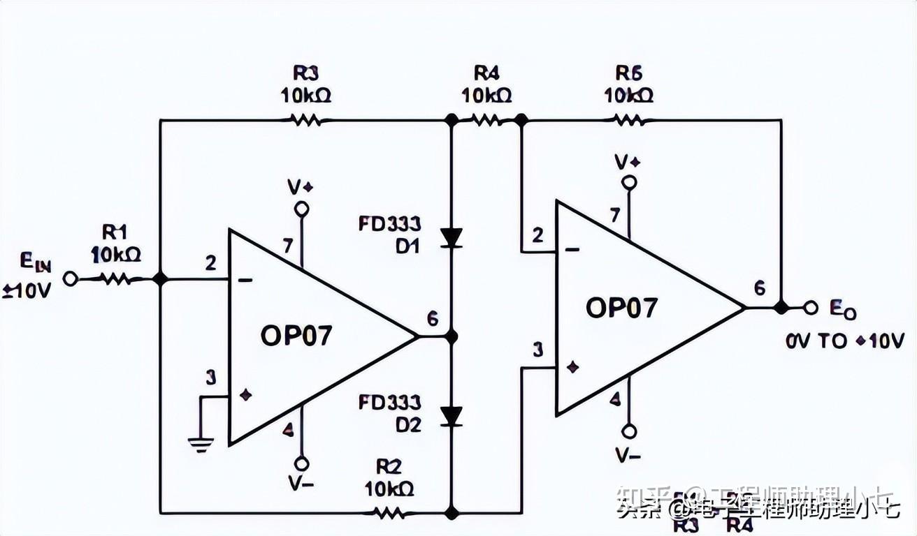 OP07运放放大器工作原理+参数+引脚功能，几分钟带你搞懂OP07 - 知乎