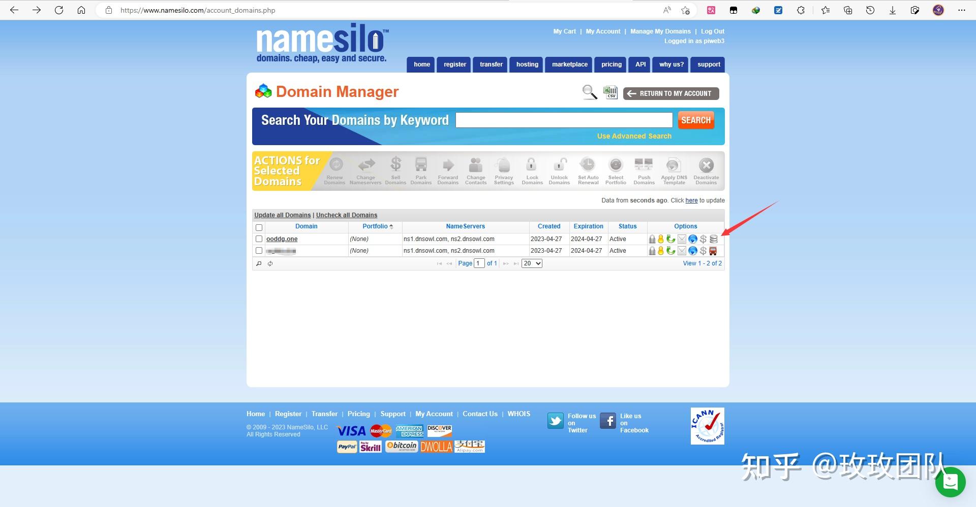 namesilo域名注册和cloudflare域名解析教程 - 知乎