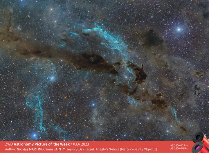 ZWO 2023年 ASIWEEK 天文摄影作品展第33期 — Angelo's Nebula - 知乎