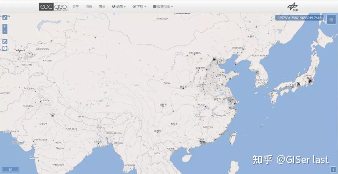 【数据分享】世界定居足迹（World Settlement Footprint）及其他数据下载。 - 知乎