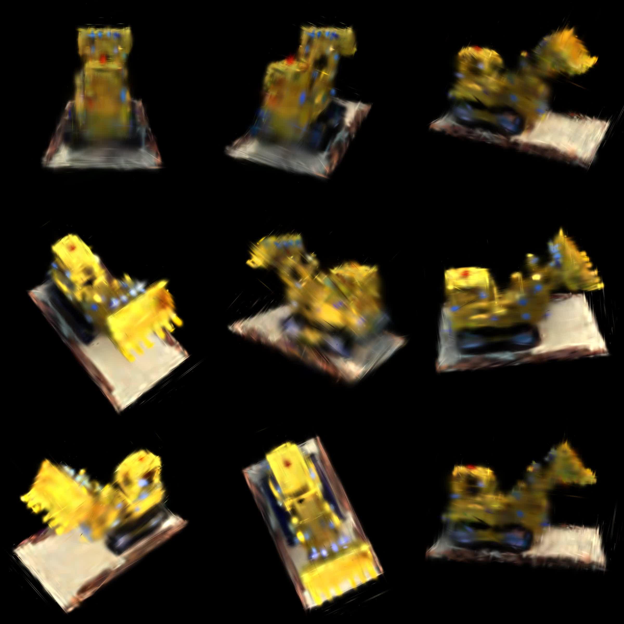 从零实现的 3D Gaussian Splatting：纯 NVIDIA Warp / 没有 GPU 也能跑 / 并行可微渲染 / 图形学最小 ...