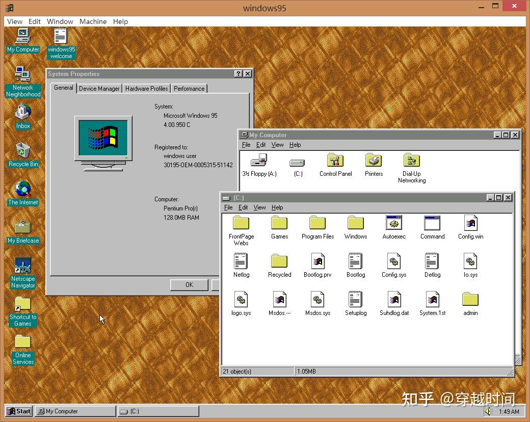 Windows 95 in Electron双击就能运行的Windows 95系统，有音乐有游戏 - 知乎