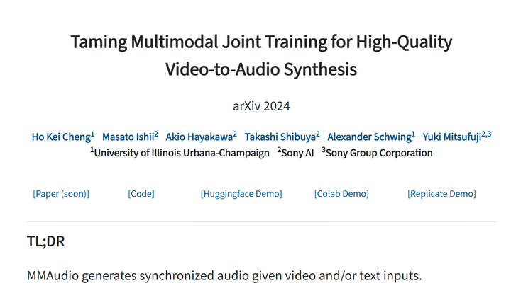 MMAudio - 自动给视频配音效 - 知乎