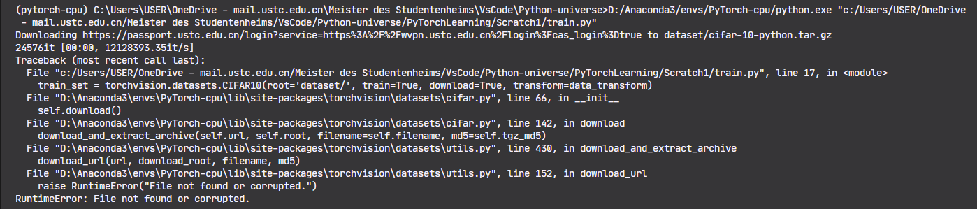 CIFAR10：urllib.error.URLError: - 知乎